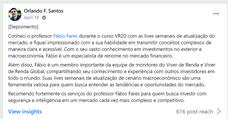 Viver de Renda no Exterior | Fábio Fares e Bruno Perini